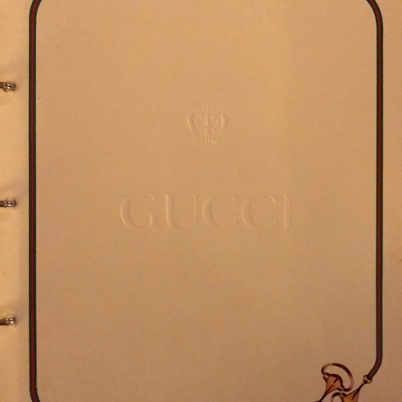 Gucci | Office | Gucci Ringed Binder Planner | Poshmark